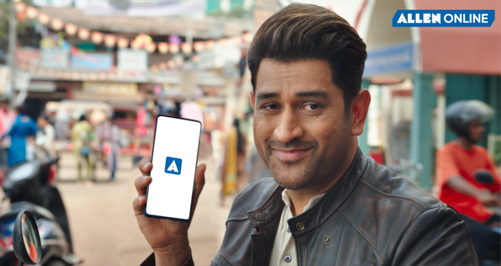 ALLEN partners with MS Dhoni to inspire students through journey